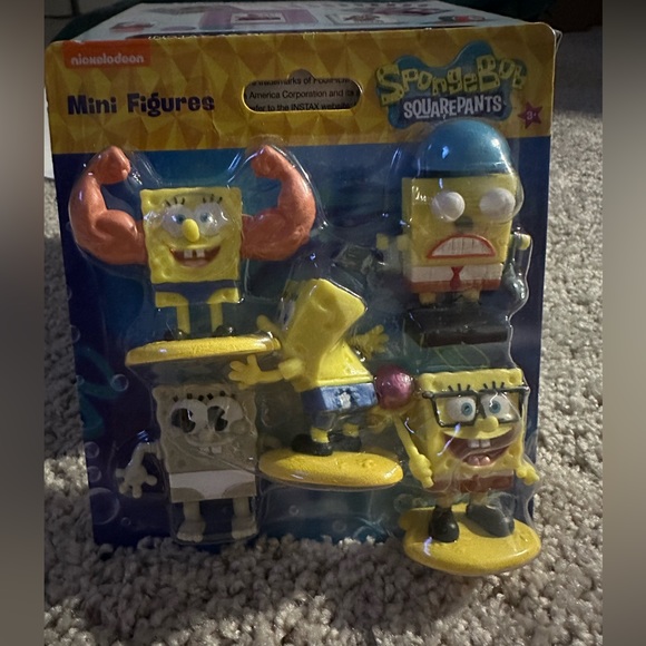 Nickelodeon | Toys | Spongebob Mini Figures Set | Poshmark